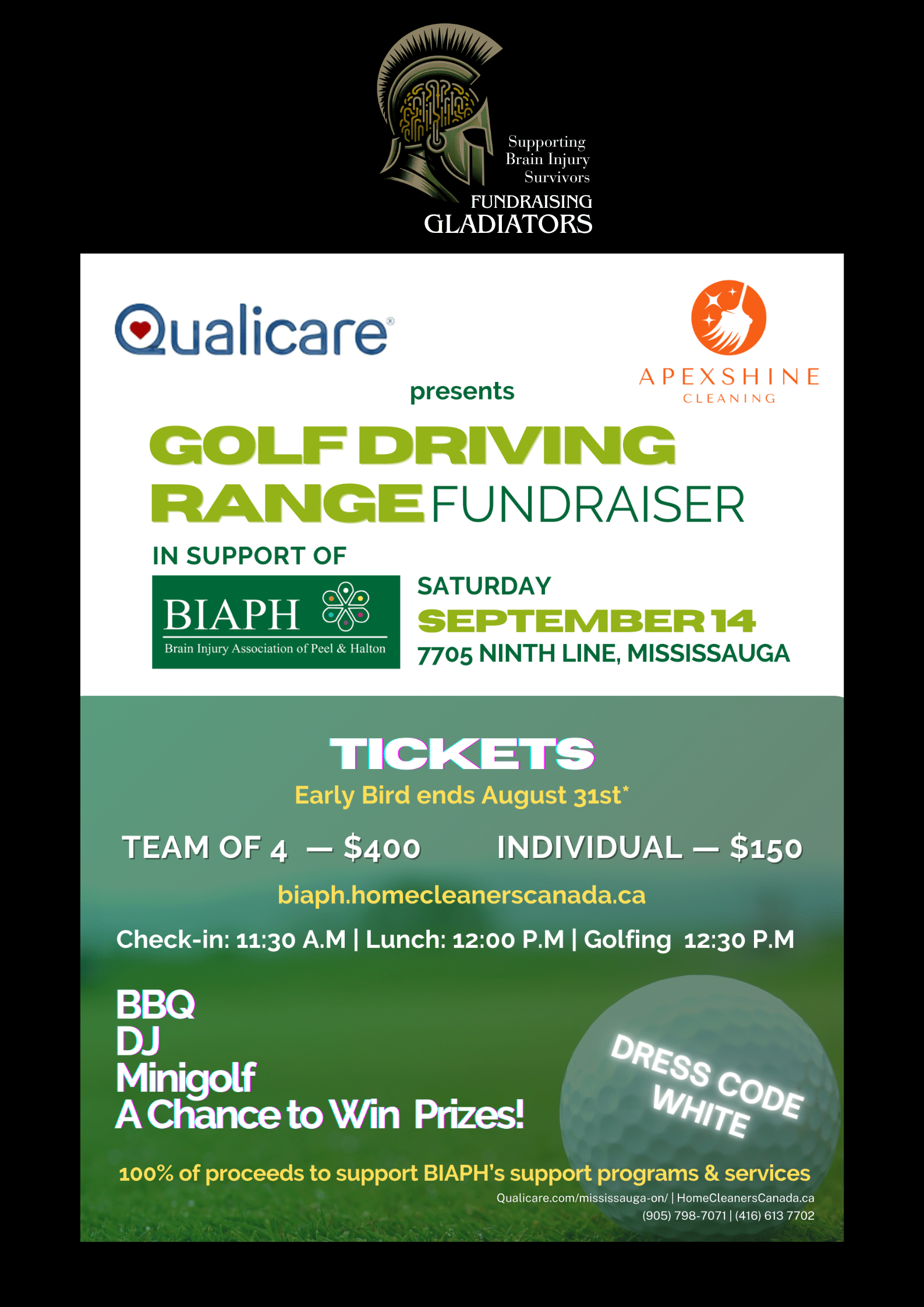 Fundraising Gladiator Event